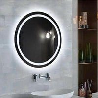 Rosetta - LED Light Frame Round Mirror | bright & plus